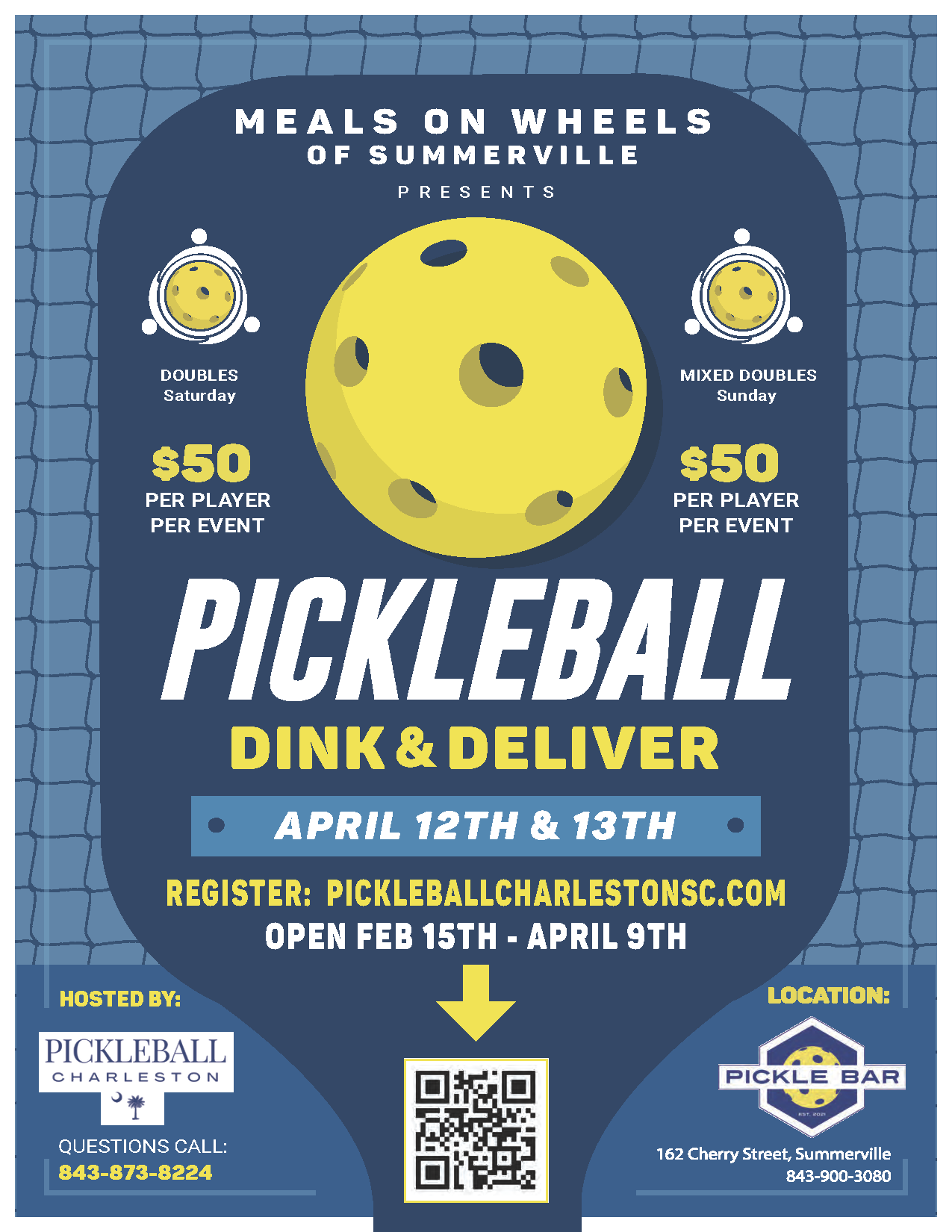 Pickleball Tournaments | Upcoming Pickleball Events in Charleston, SC ...
