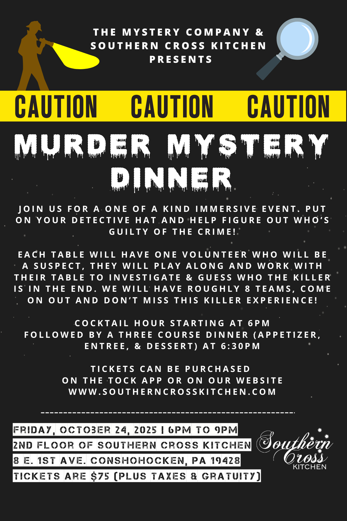 Menus | Southern Cross Kitchen in Conshohocken, PA