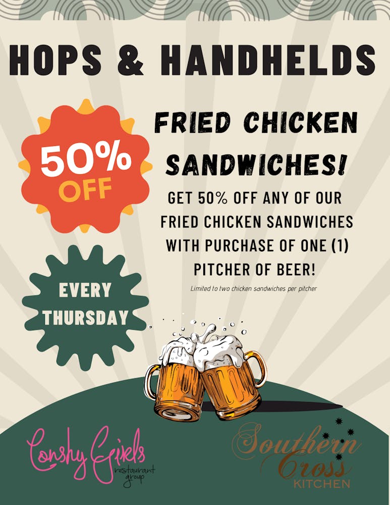 Menus | Southern Cross Kitchen in Conshohocken, PA