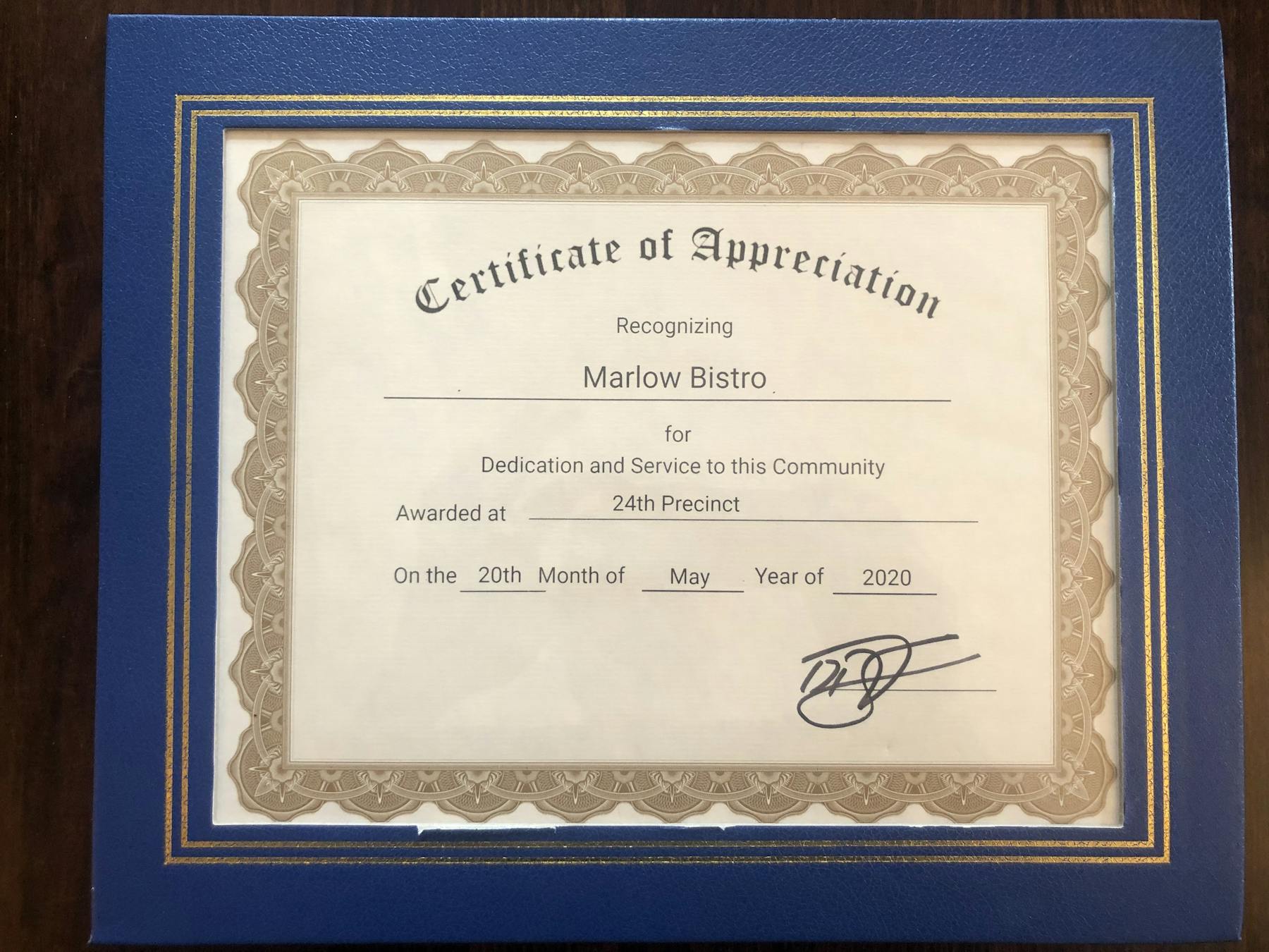 Marlow Bistro - Mediterranean Restaurant