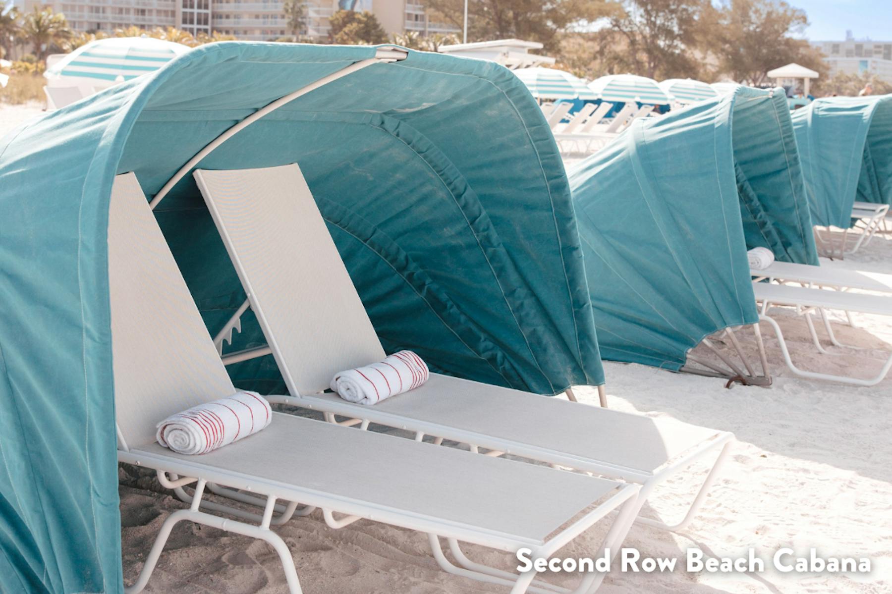 Pool & Beach Cabanas | PCI Beach Bar & Day Club