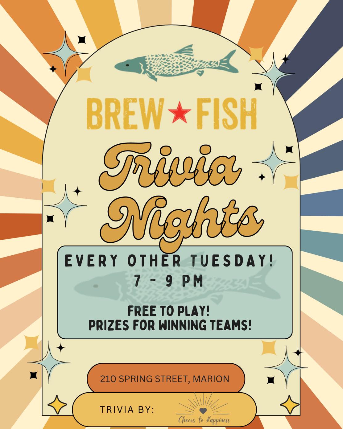 TUESDAY TRIVIA NIGHTS | Brew Fish