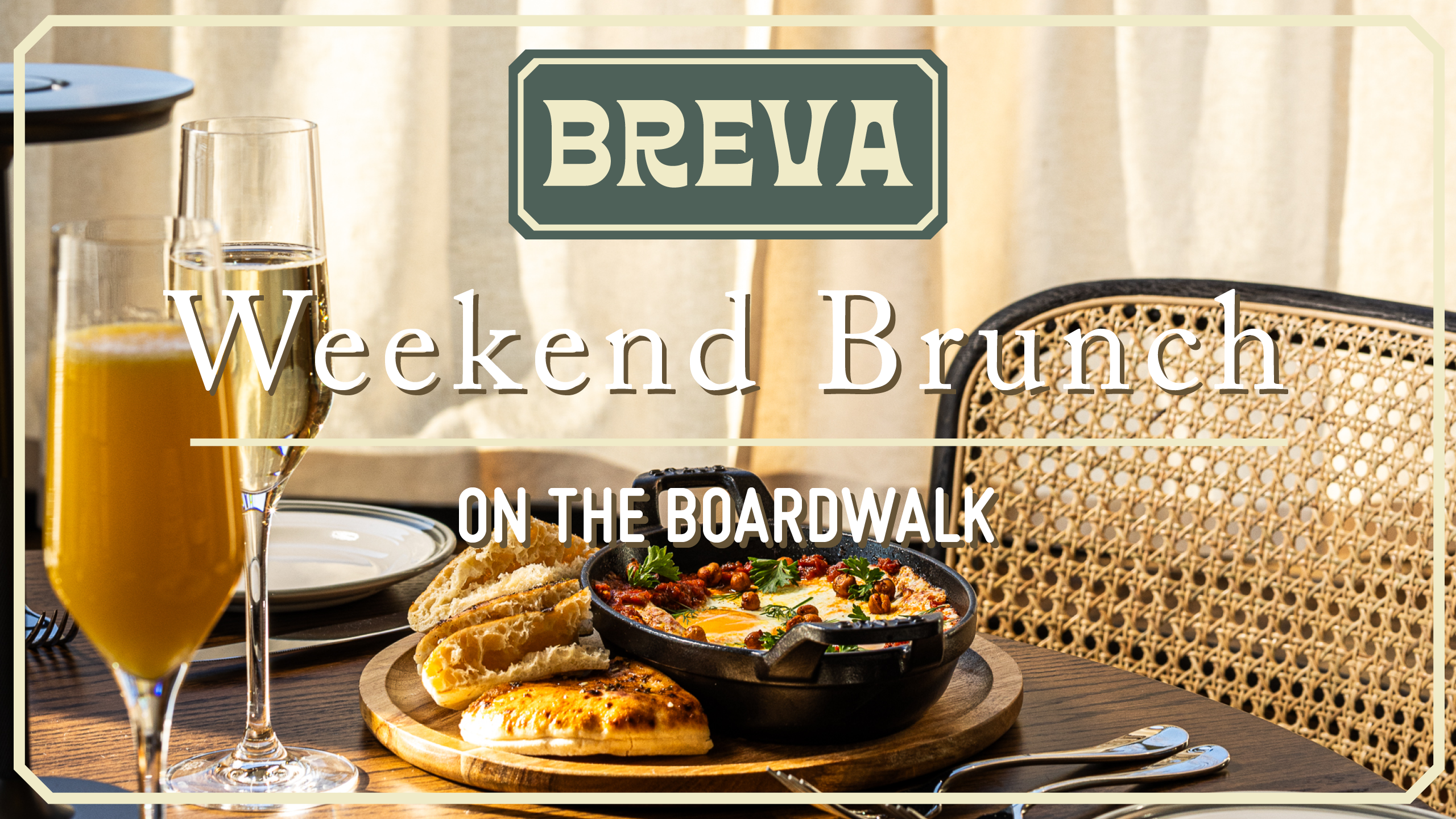 Weekend Brunch at Breva Brighton Beach