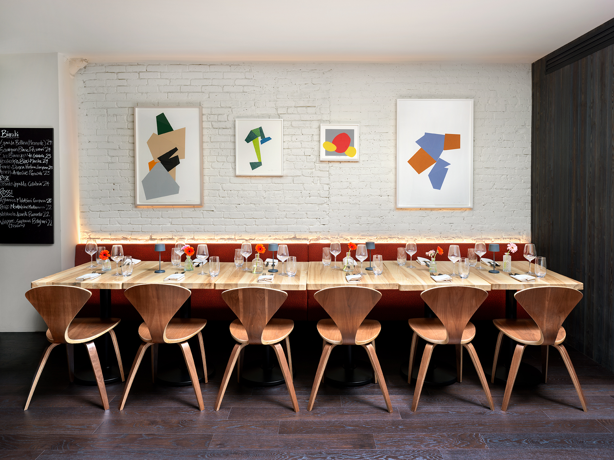 On the wall | Ino | Italian Restaurant in New York, NY