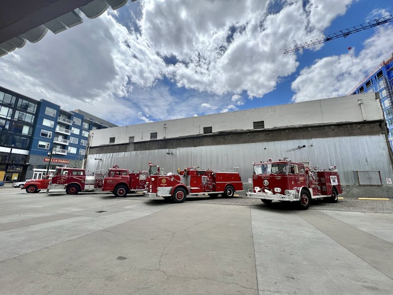 Mile High Hook and Ladder Club Antique Truck Visit | Woodie Fisher | A ...
