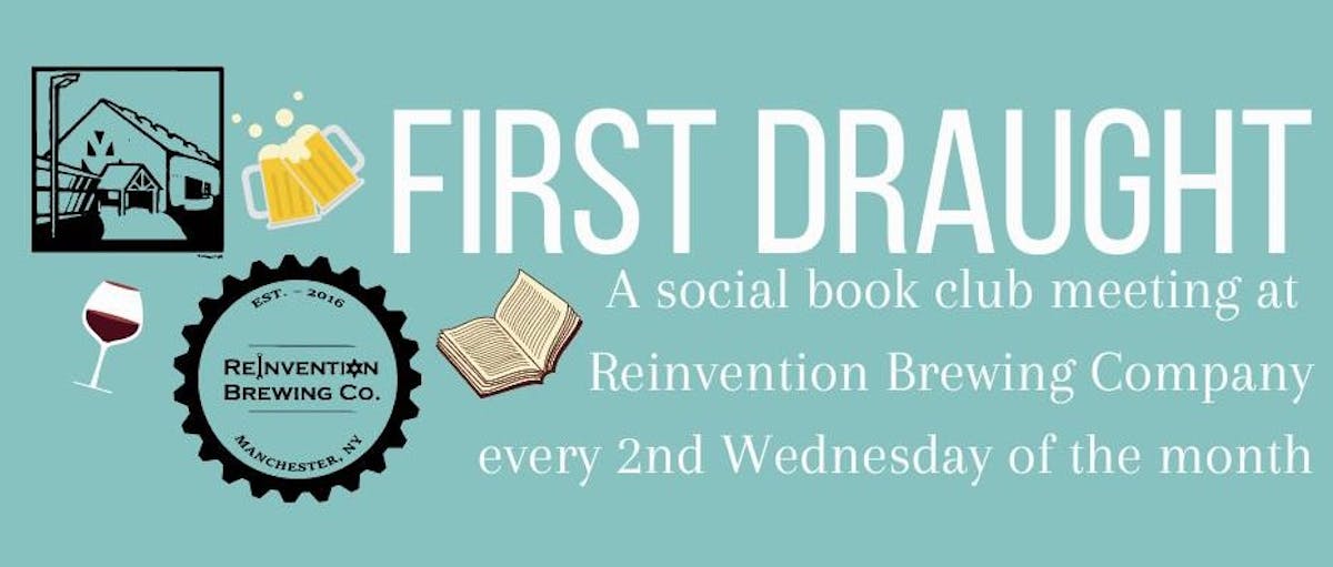First Draught Book Club - Second Wednesday Every Month | Reinvention ...