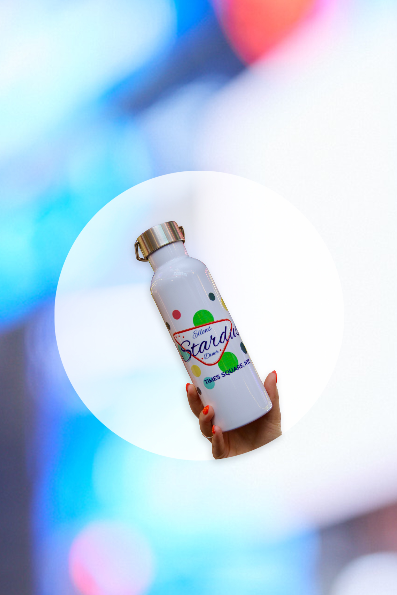 Ellen's Water Bottle | Ellen's Stardust Diner