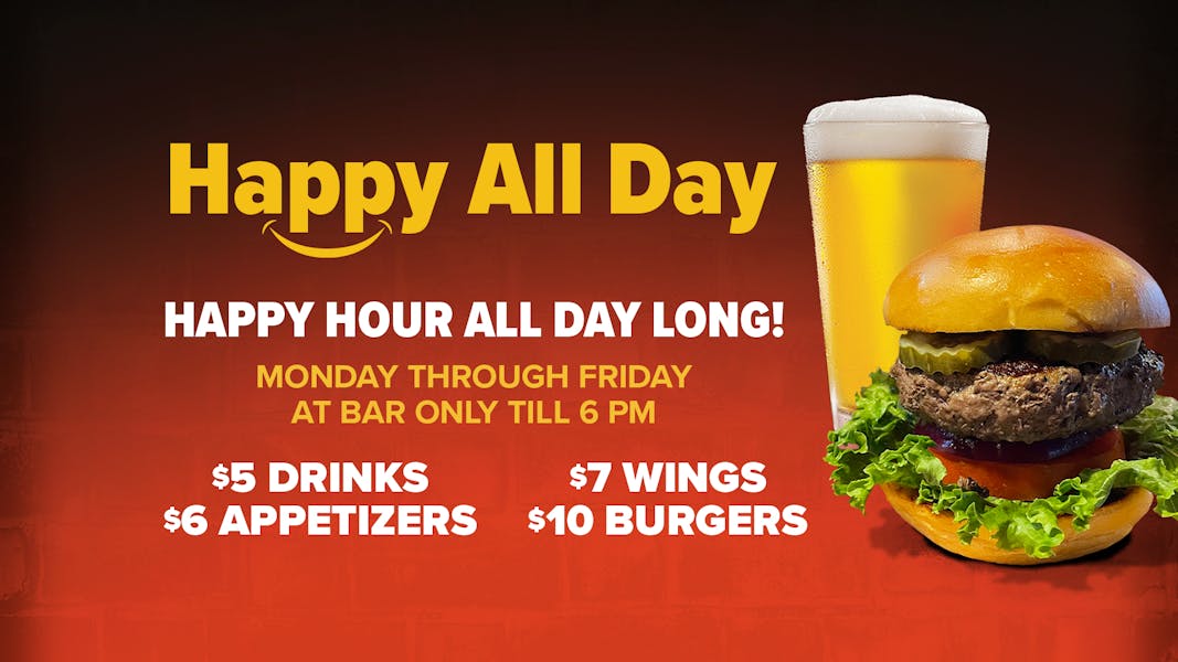 HAPPY HOUR | Babylon Burger Bar | American Restaurant in Babylon, NY
