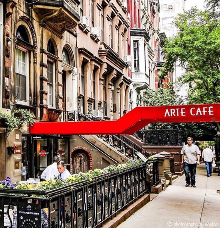 Hours & Location | Arte Cafe in New York, NY