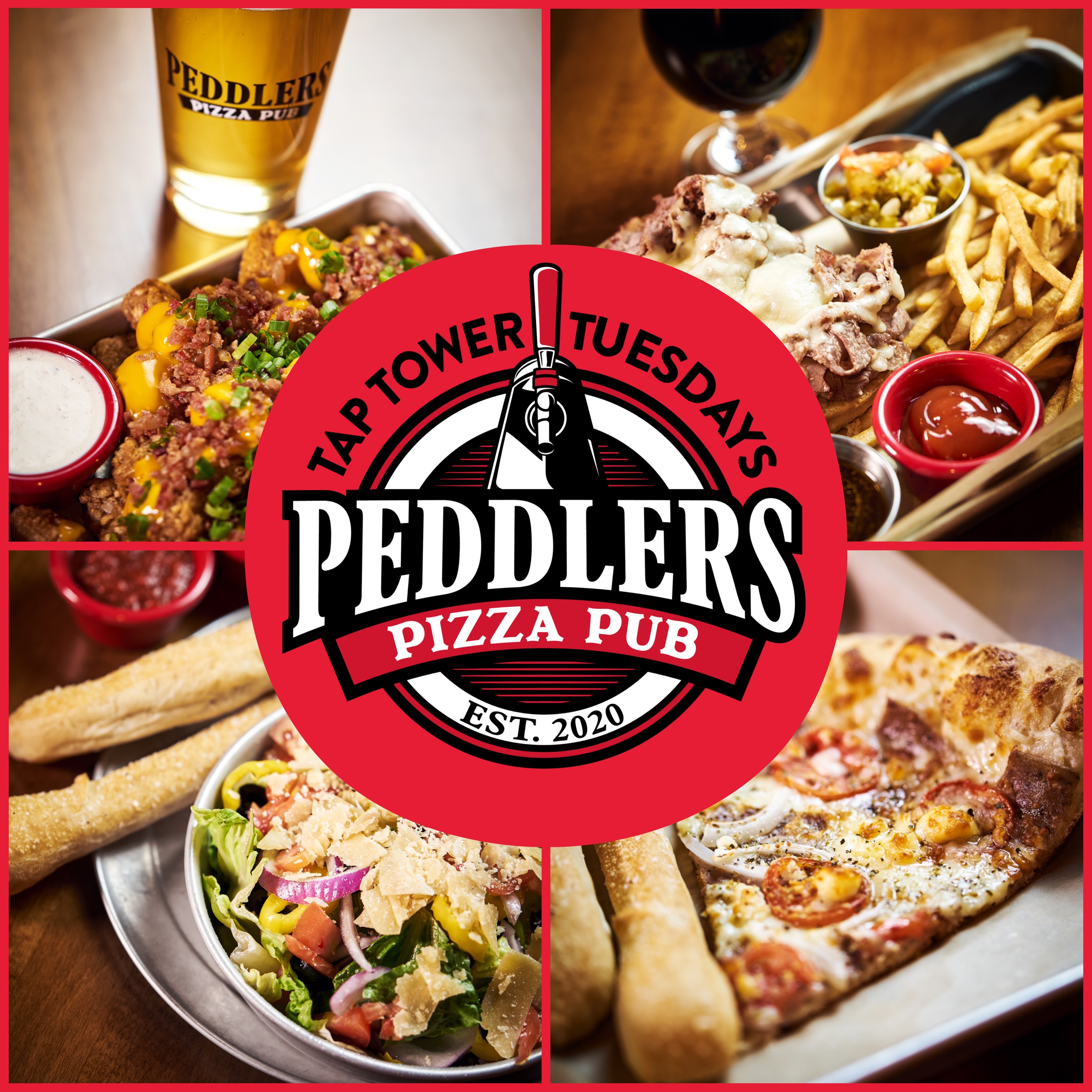 Hours & Location | Peddlers Pizza Pub in Valparaiso, IN