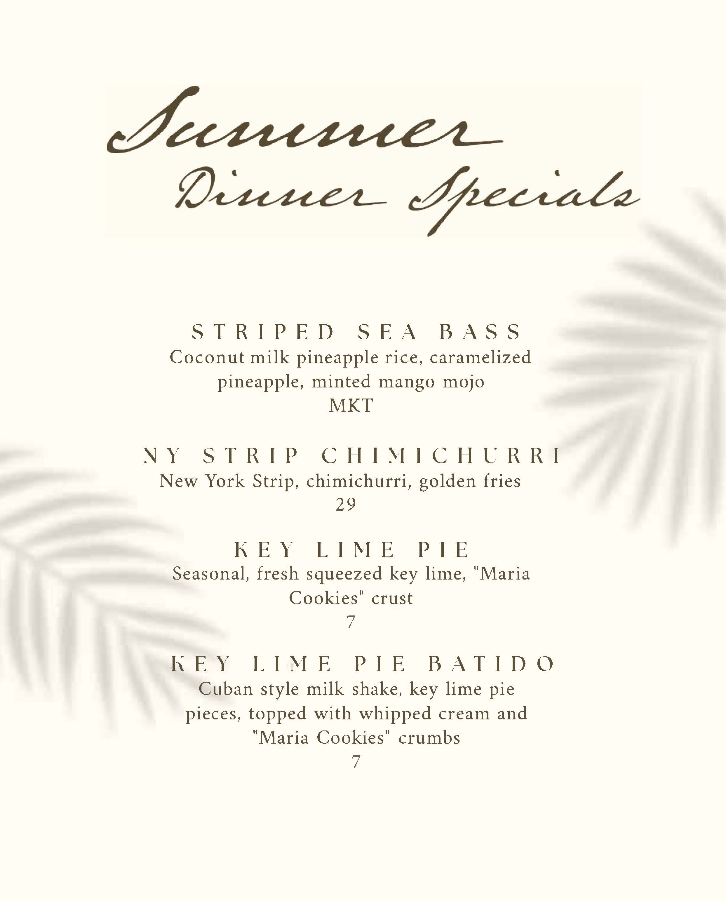 Menus | Mojo Cuban Kitchen in Tucson, AZ