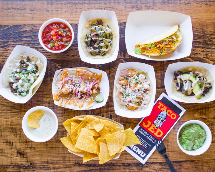 Menus | Taco Jed in Rochester, MN