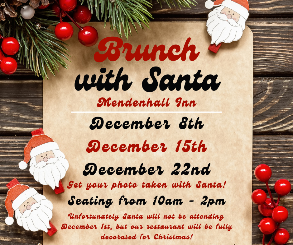 Menus | Mendenhall Inn in Mendenhall, PA