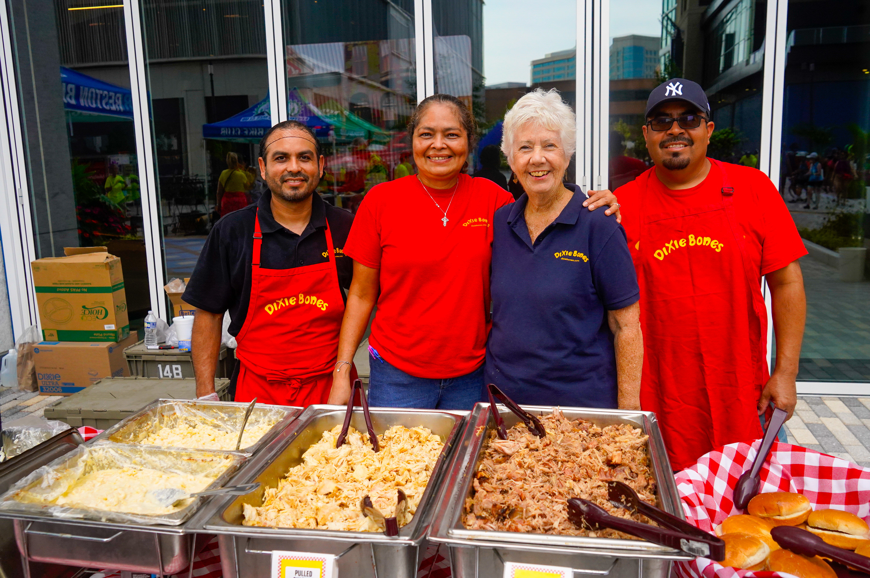 Reston Bike Club Catering Event| Dixie Bones