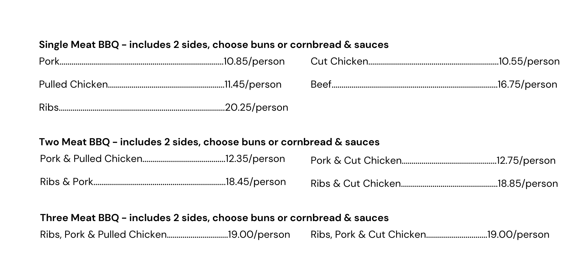 How to Order Catering | Dixie Bones BBQ in Woodbridge, VA