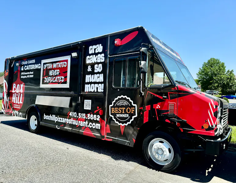 Food Truck | Box Hill Pizzeria & Crab Cakes | Seafood & Pizza ...
