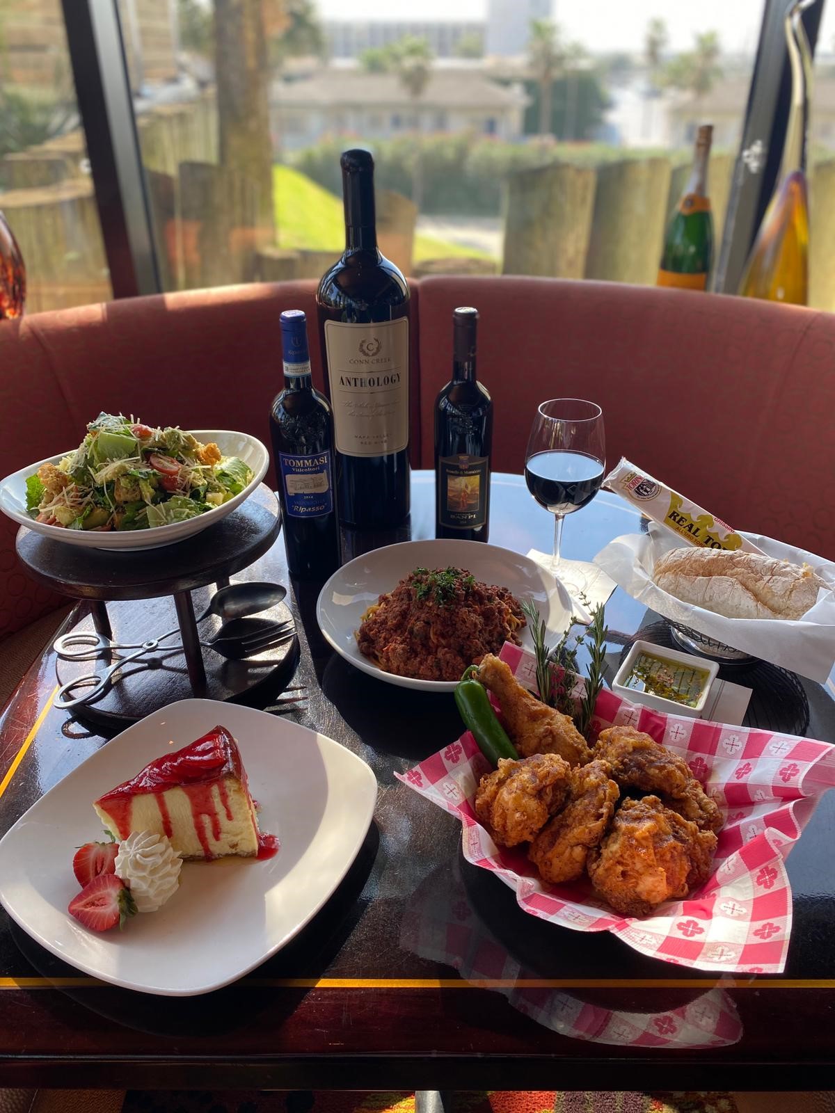 Fried Chicken & Pasta Night | Galveston | Grotto Restaurants