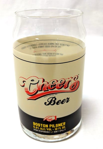 Soda Can Glass [#10SODACN] | Cheers Boston | American Restaurant & Pub ...