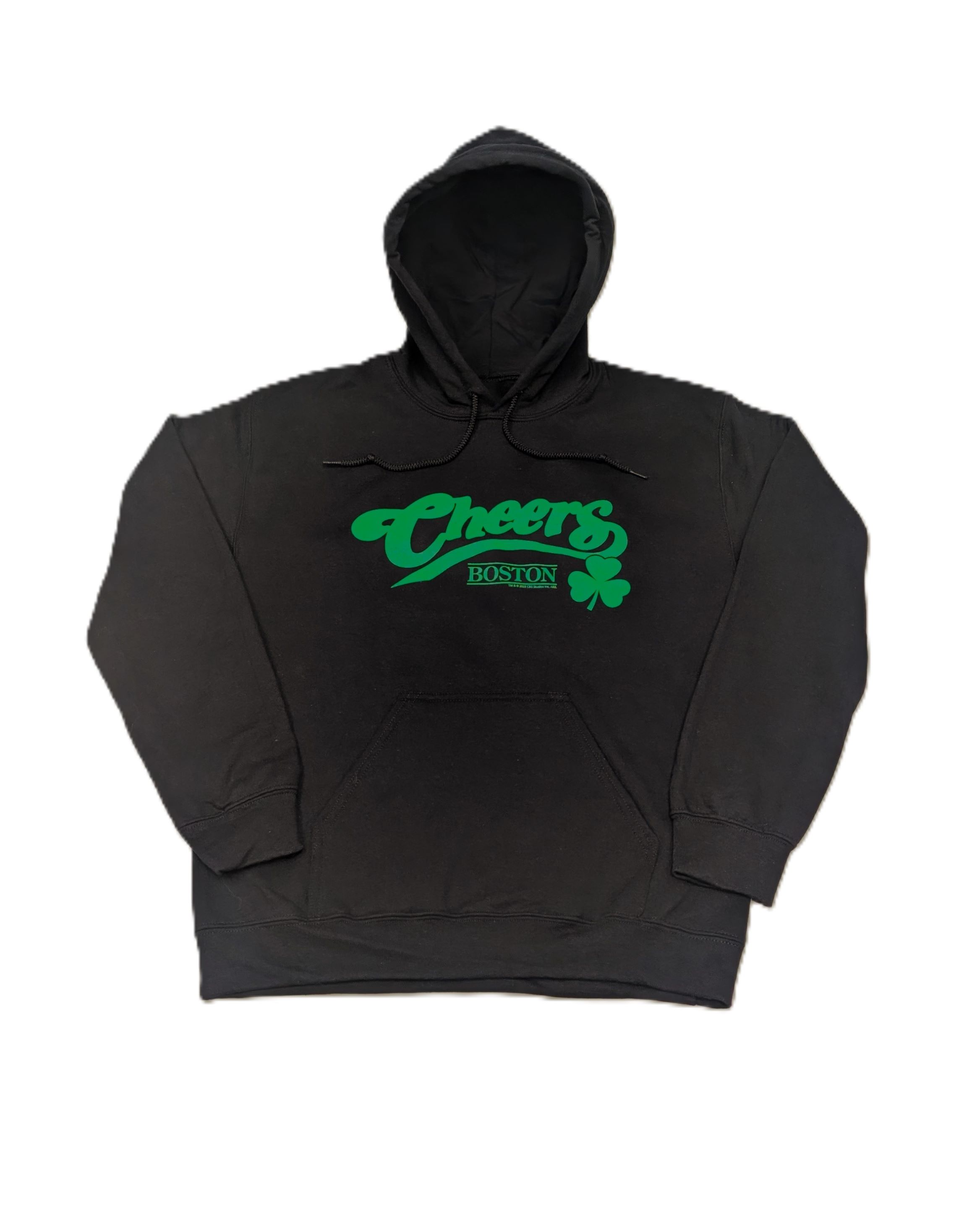 Black "Shamrock" Hoodie | Cheers Boston | American Restaurant & Pub in ...