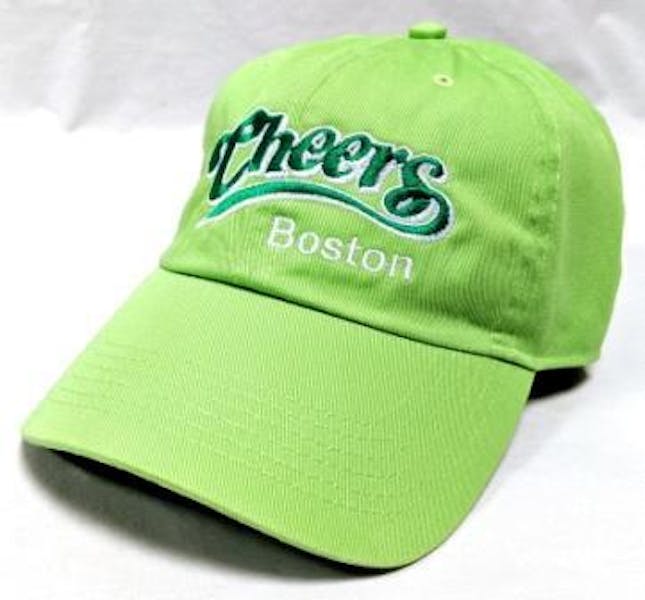Lime Green Twill Hat | Cheers Boston | American Restaurant & Pub in ...