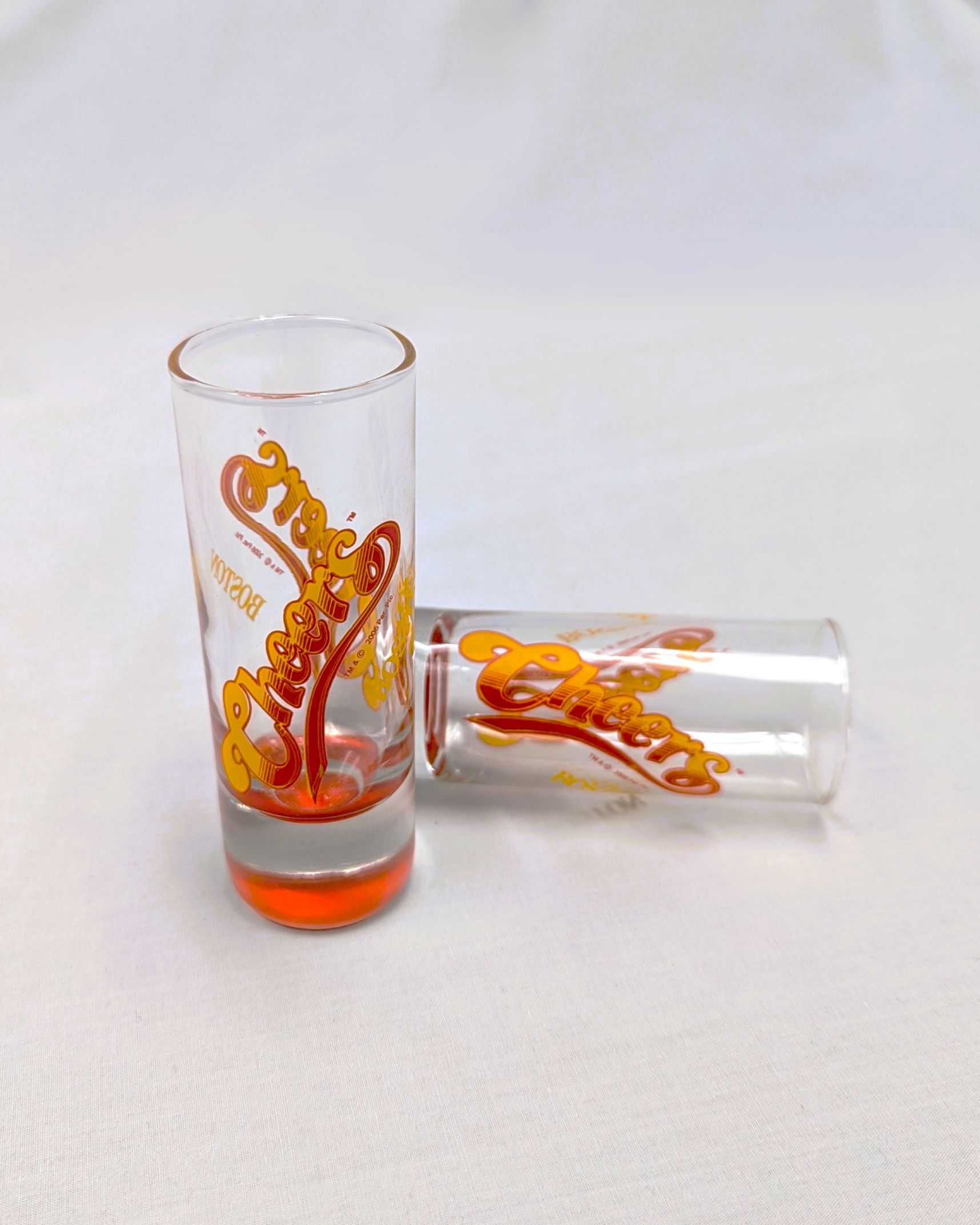 Orange "Retro" Shooter [10SHOTOG] | Cheers Boston | American Restaurant ...