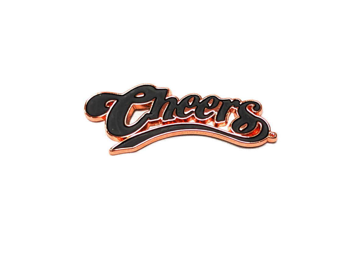 Rose Gold Logo Magnet [#14CHEERS] | Cheers Boston | American Restaurant ...
