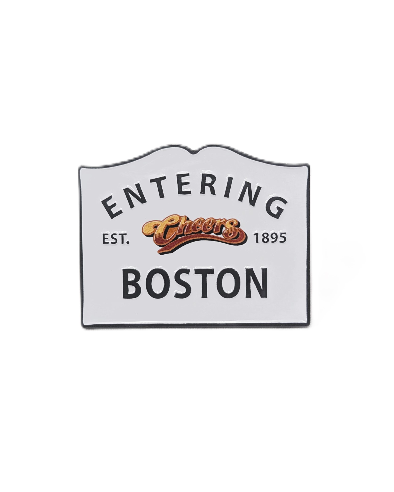 Entering "Road Sign" Magnet [14ENTRAN] | Cheers Boston | American ...